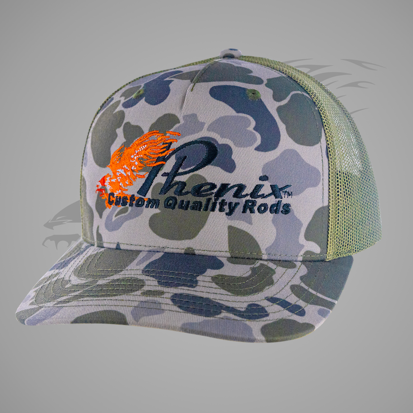 Phenix Camo Hat - Phenix Rods