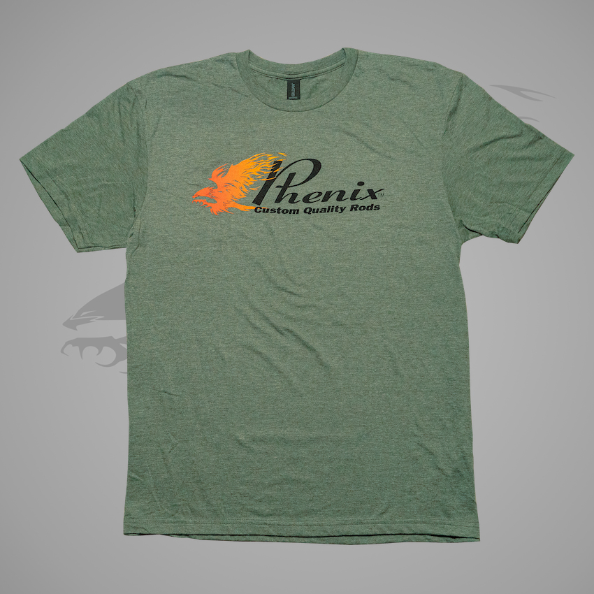 Phenix Heather Short Sleeve T-Shirt - Phenix Rods